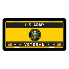 Army Armor Insignia License Plate - US Army License Plates ...