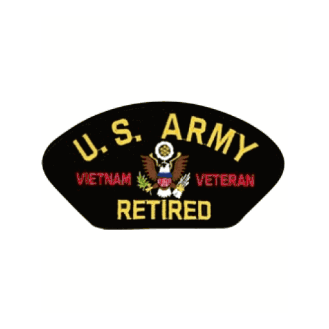 US Army Vietnam Veteran Retired Patch - New Patches - PriorService.com