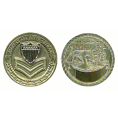 Coast Guard Gunner's Mate Challenge Coin - US Coast Guard Challenge ...