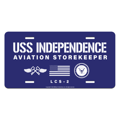 US Navy Custom Aviation Storekeeper License Plate - US Navy Custom Ship ...