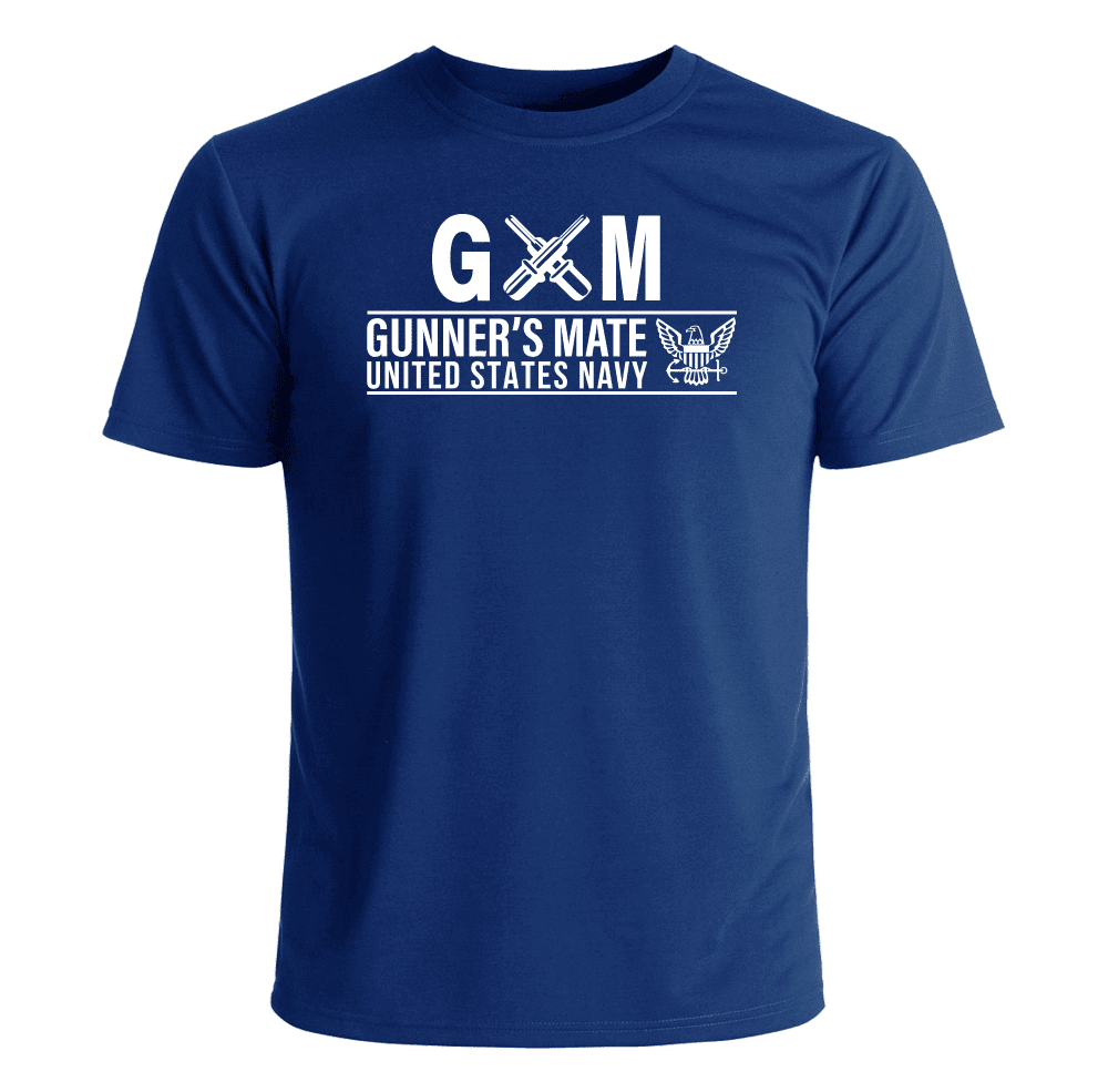 US Navy Gunner's Mate T-Shirt - US Navy Rating T-Shirts - PriorService.com