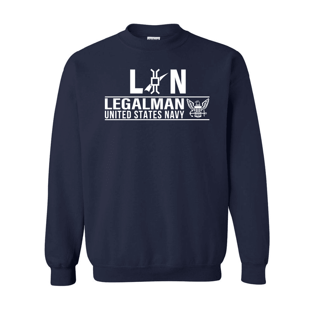 US Navy Legalman Sweatshirt - US Navy Rating Sweatshirts - PriorService.com