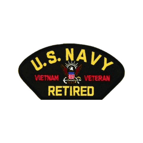 US Navy Retired Vietnam Veteran Retired Patch - New Patches ...