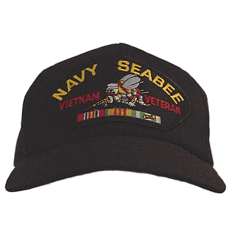 US Navy Seabees Vietnam Veteran Ball Cap - US Navy Vietnam Veteran Ball ...