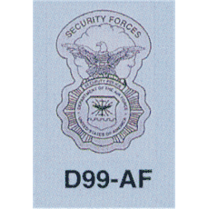 Defensor Fortis Decal - Air Force Command Decals - PriorService.com