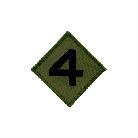 USMC 4th Division Subdued 3" Patch - Marine Corp Patches - PriorService.com