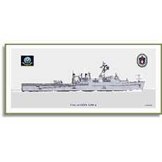 USS De Soto County LST-1171 Print - Amphibious A-F - PriorService.com