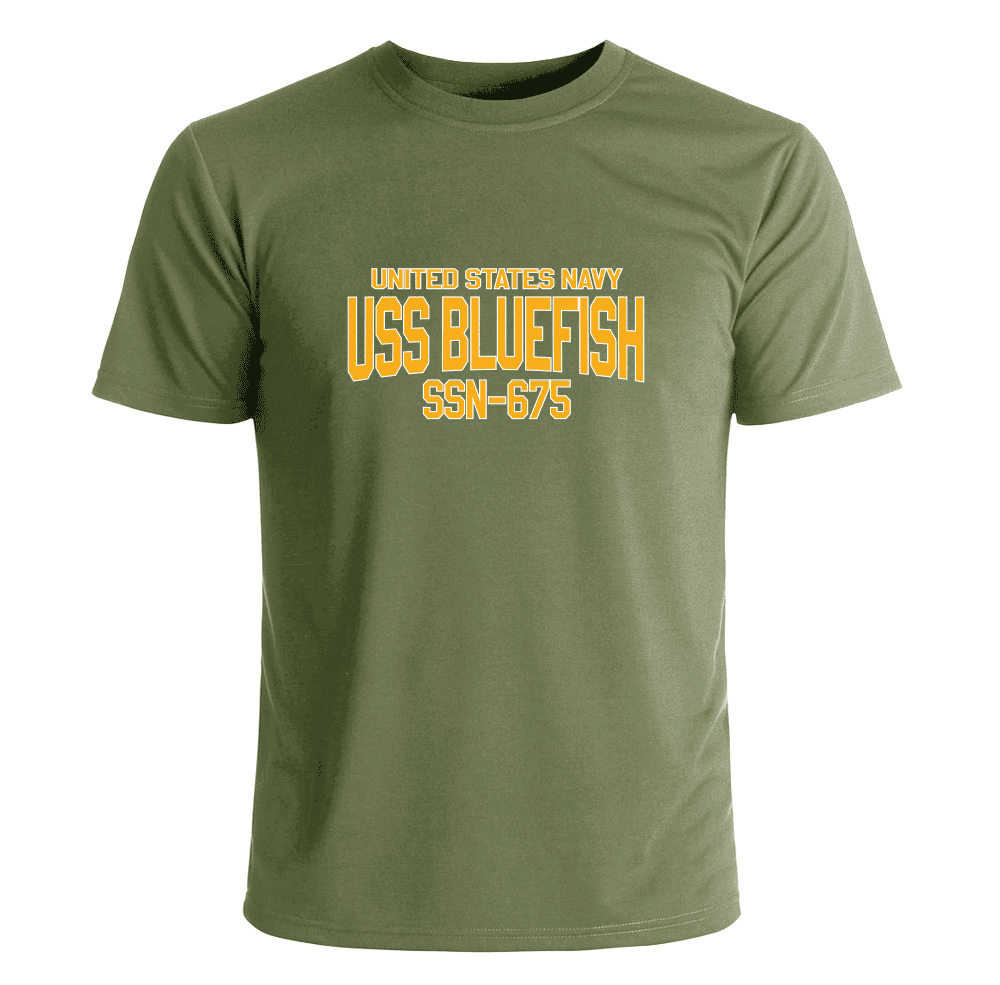 USS Bluefish SSN-675 T-Shirt - New US Navy Submarine T-Shirts ...