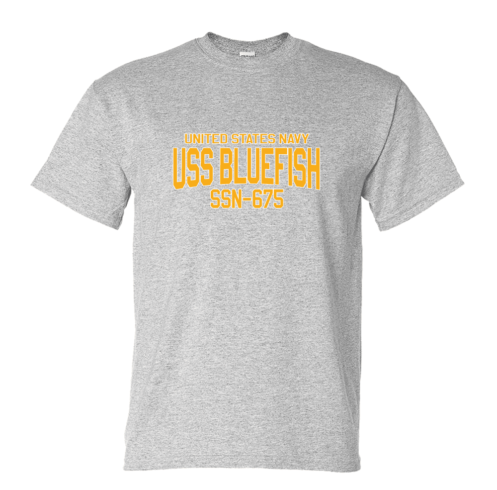 USS Bluefish SSN-675 T-Shirt - New US Navy Submarine T-Shirts ...