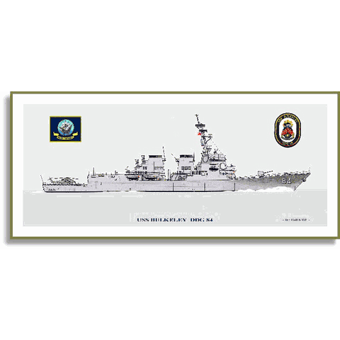 USS Bulkeley DDG-84 Print - Destroyers A-F - PriorService.com