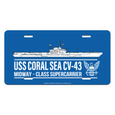 US Navy Aircraft Carrier License Plates , Military Gifts and more at ...