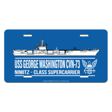 US Navy Aircraft Carrier License Plates , Military Gifts and more at ...