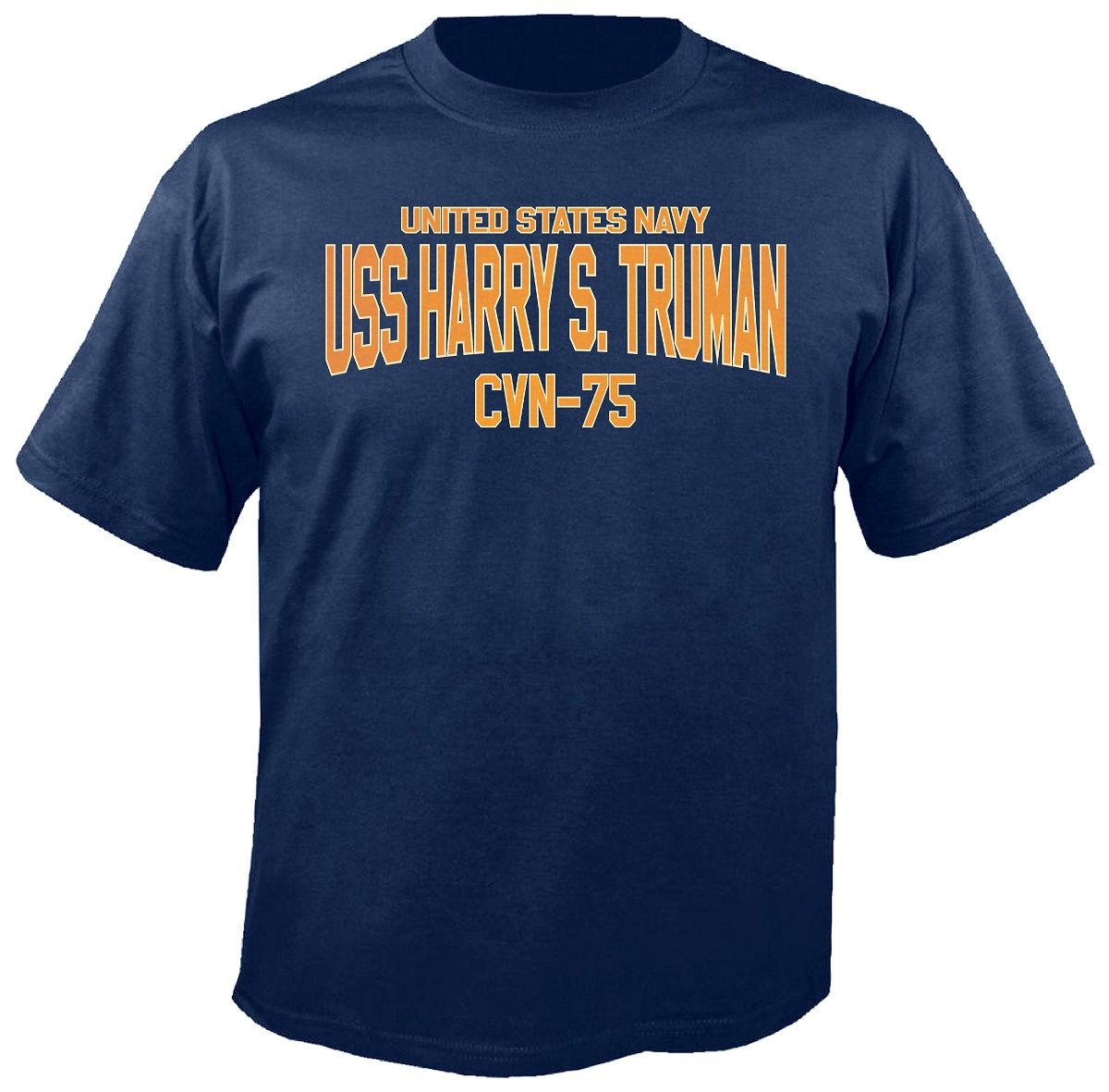 USS Harry S. Truman CVN-75 T-Shirt - US Navy Aircraft Carrier T-Shirts ...