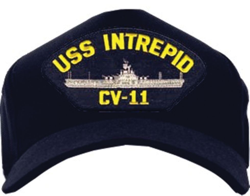 USS Intrepid CV-11 Cap