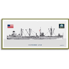 USS Neshoba APA-216 Print - Other Ships N-R - PriorService.com