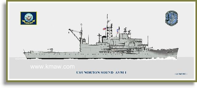 USS Norton Sound AVM-1 Print - Other Ships N-R - PriorService.com