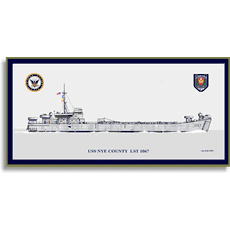 USS Princeton LPH-5 Print - Amphibious N-R - PriorService.com
