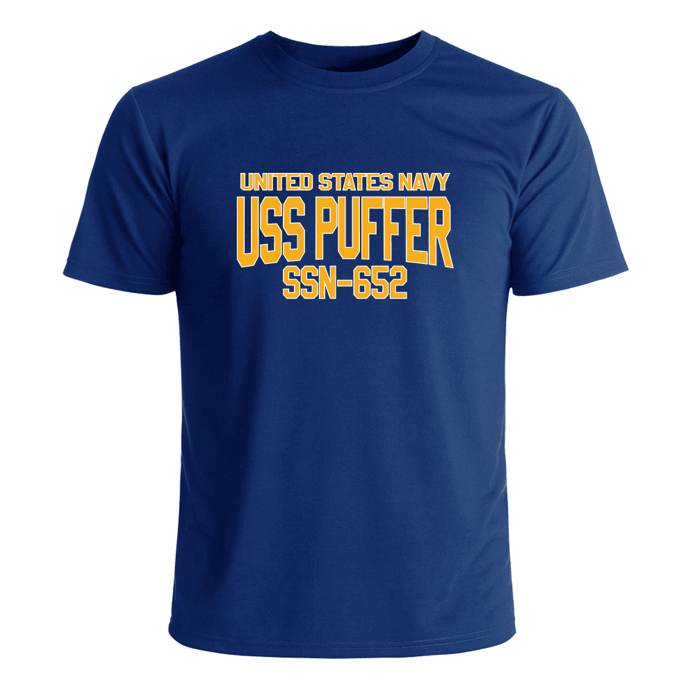 USS Puffer SSN-652 T-Shirt - New US Navy Submarine T-Shirts ...