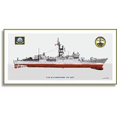 USS Rathburne FF-1057 , Military Gifts and more at PriorService.com