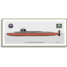 USS Salt Lake City SSN-716 Print - Submarines S-Z - PriorService.com
