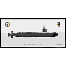 USS Tennessee SSBN-734 Print - Submarines A-F - PriorService.com