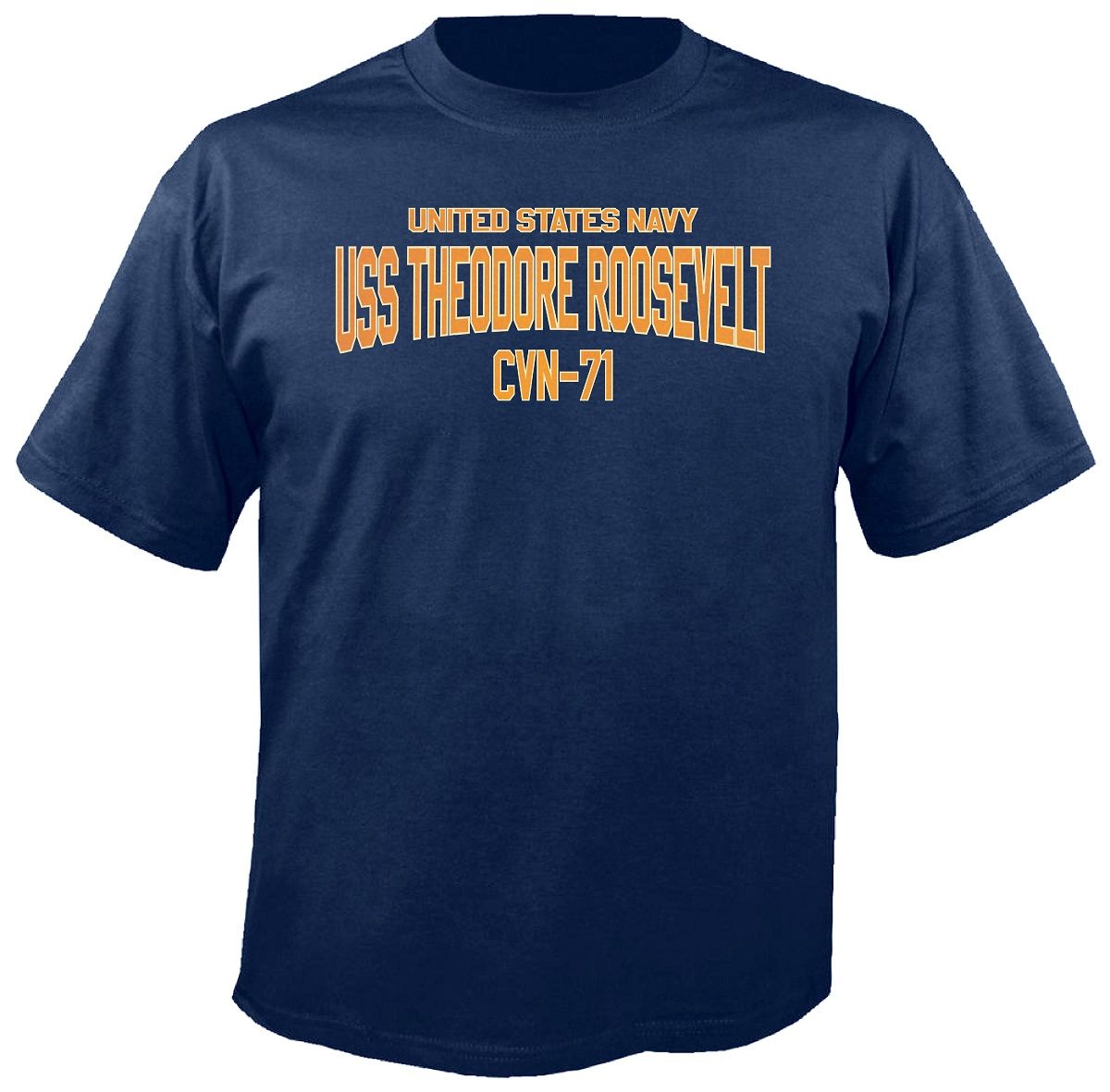 USS Theodore Roosevelt CVN-71 T-Shirt - US Navy Aircraft Carrier T ...