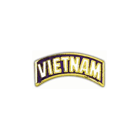 Vietnam Tab Pin - Vietnam Veteran Pins - PriorService.com