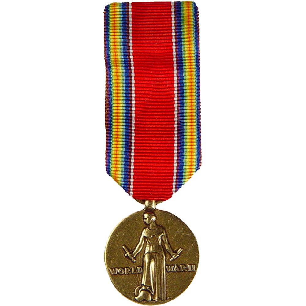 World War II Victory Mini Medal