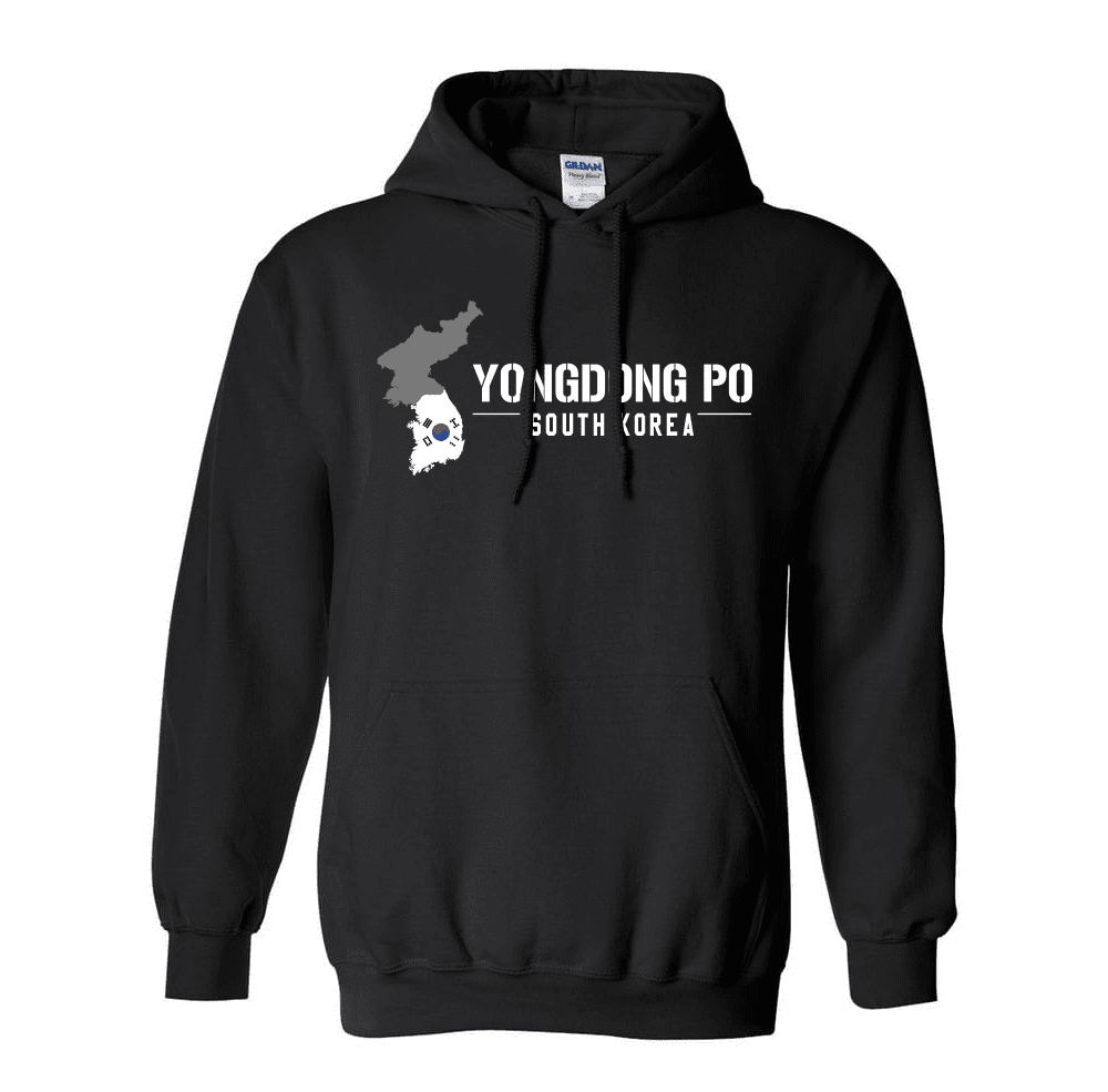 Yongdong Po South Korea Hooded Sweatshirt - South Korea Duty Station ...