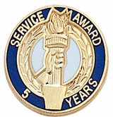 Service Anniversary Pins | Years of Service Pins