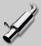 Exhaust Systems - Blitz Nur Spec Exhaust - Rear Section Only