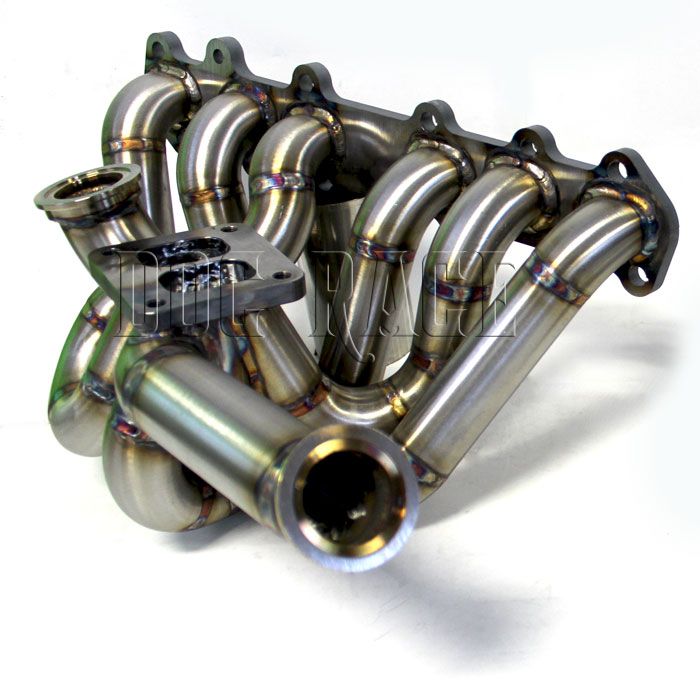 Turbo Manifolds & Down Pipes - DOC RACE 2JZ-GTE T3 T4 Turbo Exhaust ...