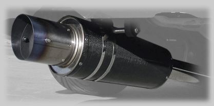 Exhaust // Headers - HKS Carbon Titanium Exhaust Lexus IS300 Rear Section