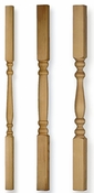 Turned Cedar Balusters | Buy Online | Fine Quality Spindles