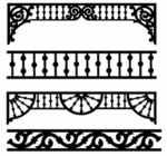 Spandrels - Fretwork Spandrels, Fan Spandrels, Classic Spandrels, Cut ...