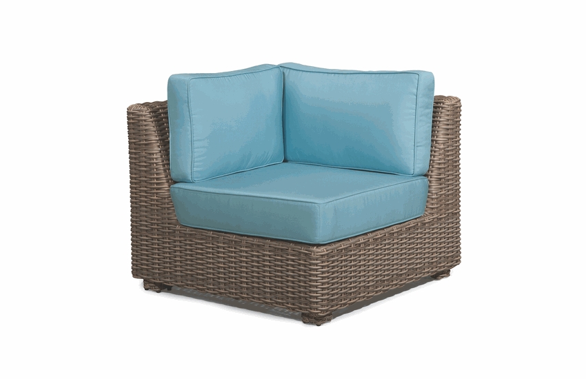Monaco Outdoor Wicker Corner Unit