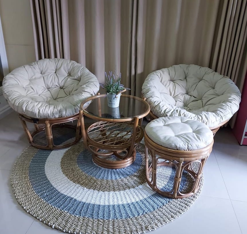 The Comeback of Rattan Papasan Furniture