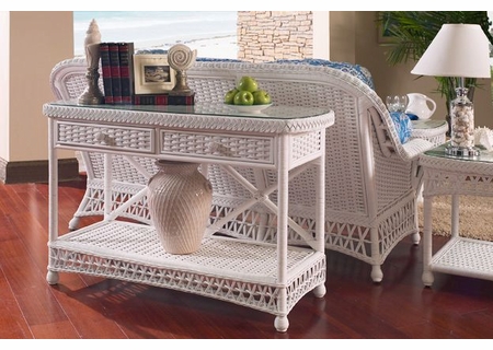 Wicker Console Tables