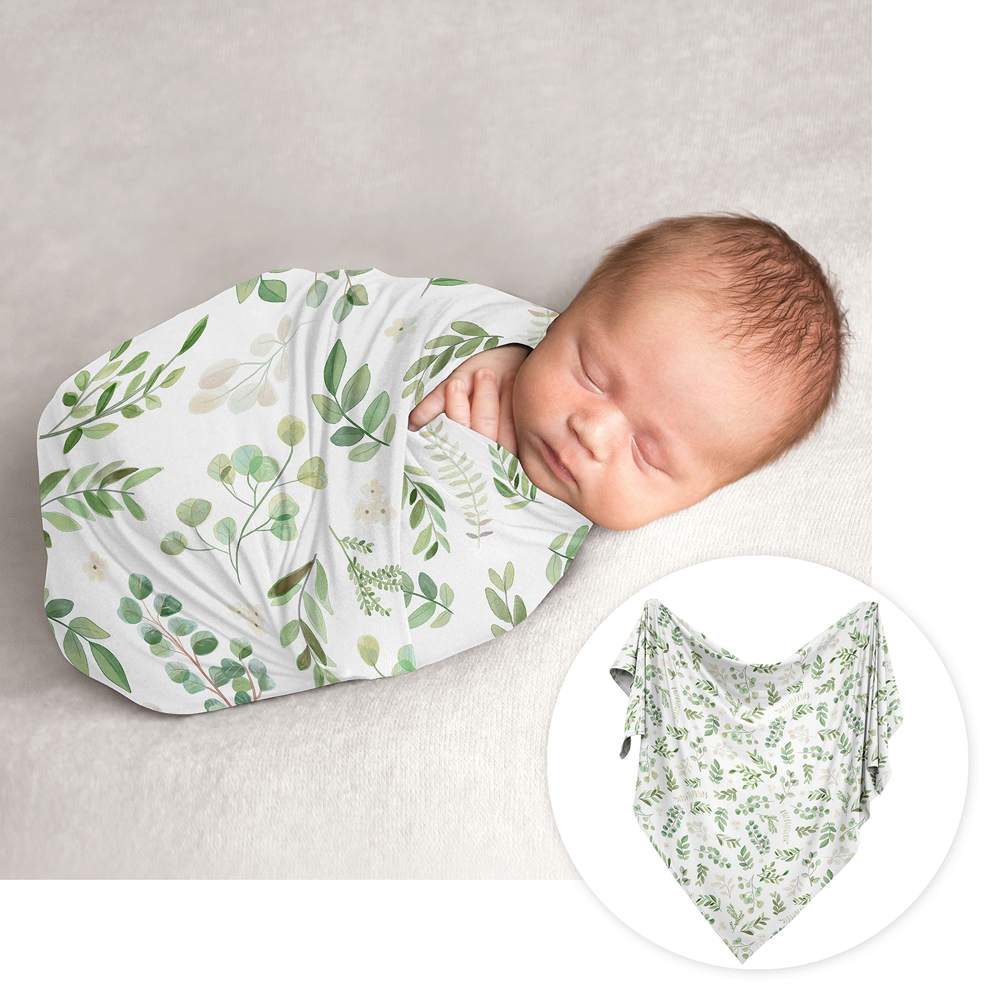 Botanical Collection Newborn Baby Layette Set