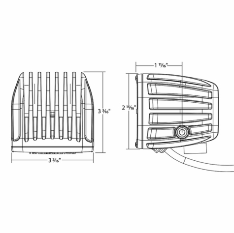 Rigid Industries Dually LED Lights | Side by Side Stuff