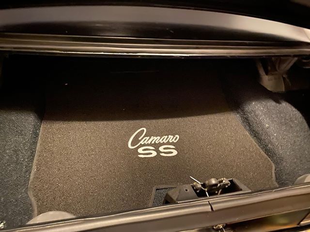 1967 - 1973 Chevrolet Camaro Trunk Mat - SS RS Z28