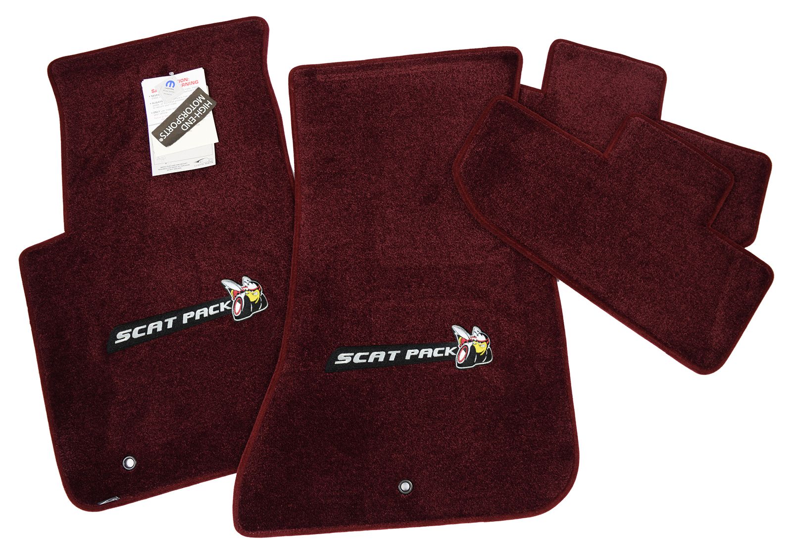 Dodge Challenger Scat Pack Floor & Trunk Mat Set