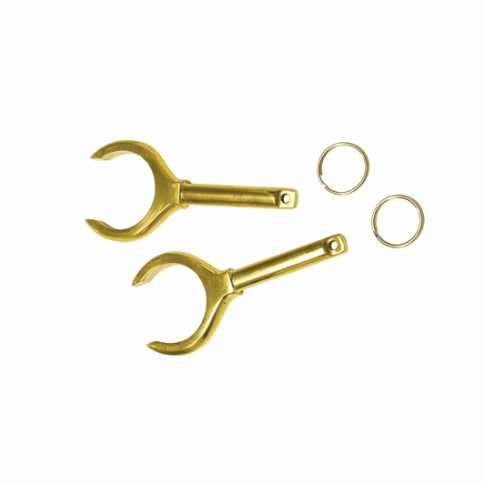 Brass Oar Locks | Accessories for drift boats and pontoon rafts