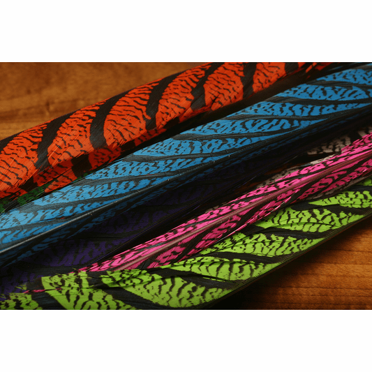 Hareline Lady Amherst Center tail - Fly Tying Feathers Hackles Supplies ...