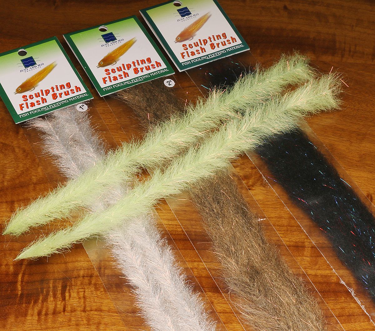 Sculpt Flash Streamer Brush - Fly Tying Brushes