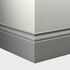 Tarkett Millwork Inflection Wall Base 5 1/4" X 8' Pewter