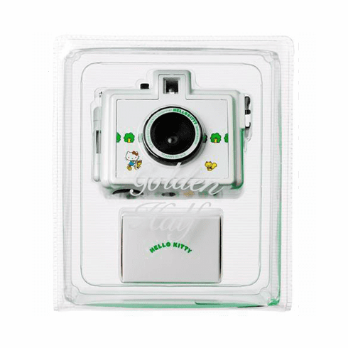 Superheadz HELLO KITTY Golden Half Camera with FREE FILM - Golden Half ...
