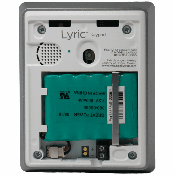 LKP500-EN - Resideo Honeywell Home Wireless Alarm Keypad (for Lyric ...