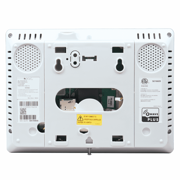 2GIG-EDG-NA-VA - 2GIG EDGE Wireless Touchscreen Control Panel (Built-In ...