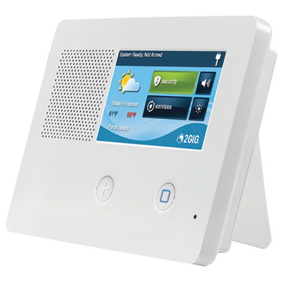 2GIG-GC2e-345 - 2GIG GC2e Wireless Touchscreen Control Panel